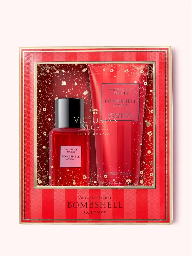 Подарочный набор спрей и лосьон Bombshell Intense от Victoria's Secret