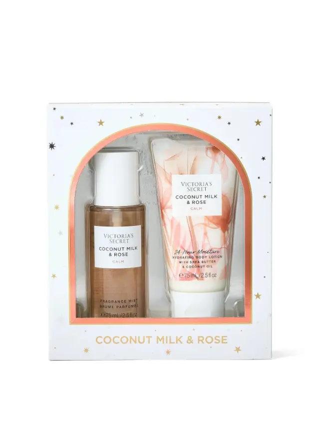 Набір Coconut Milk & Rose Victoria's Secret - спрей і лосьйон