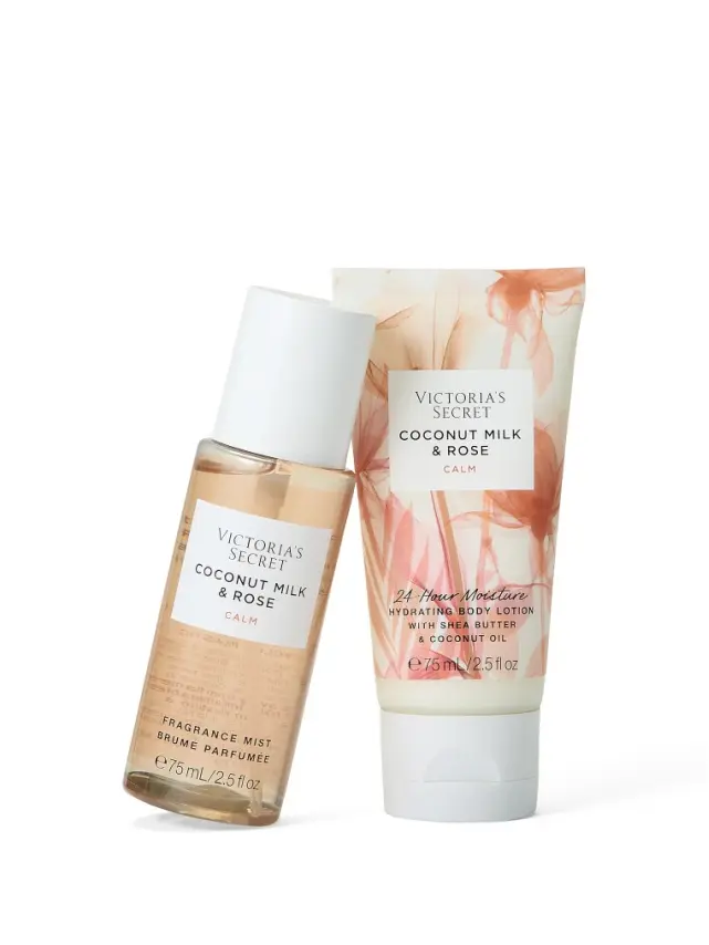 Набір Coconut Milk & Rose Victoria's Secret - спрей і лосьйон