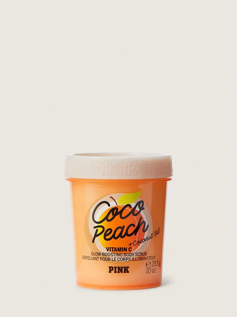 Скраб для тіла Coco Peach який надає сяйва з вітаміном С